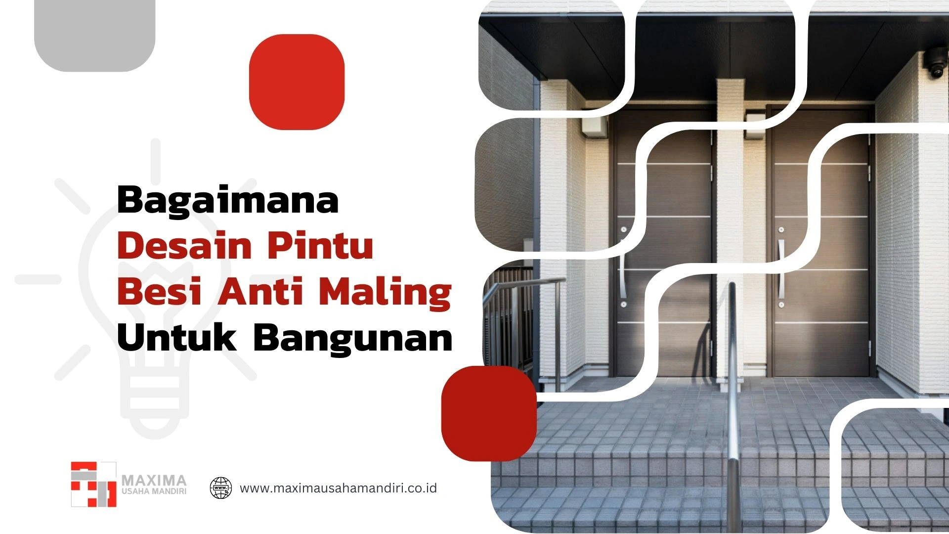 Bagaimana Desain Pintu Besi Anti Maling Untuk Bangunan - PT. Maxima ...